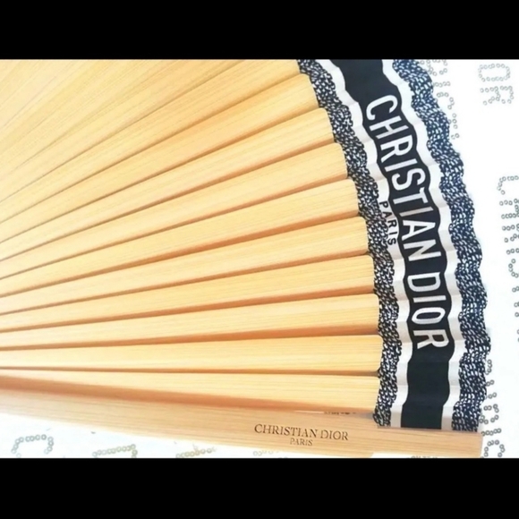 Dior | Accessories | New Christian Dior Dioriviera Folding Fan Japan ...